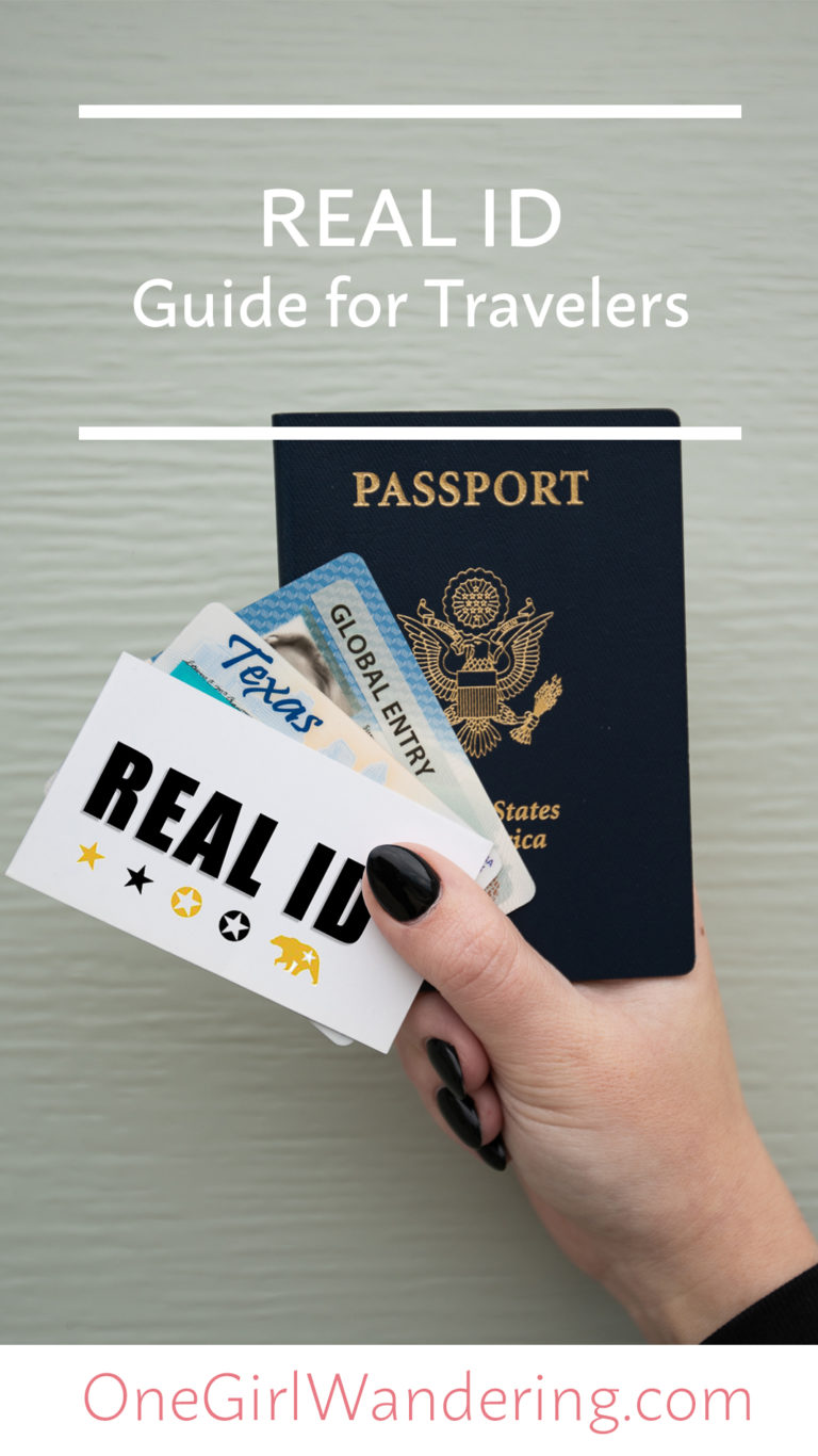 REAL ID Guide for Travelers - One Girl Wandering